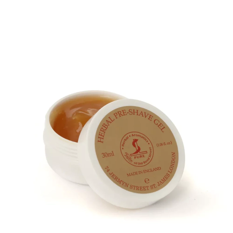Taylor Of Old Bond Street Herbal Pre-Shave Gel 30ml • The British Emporium
