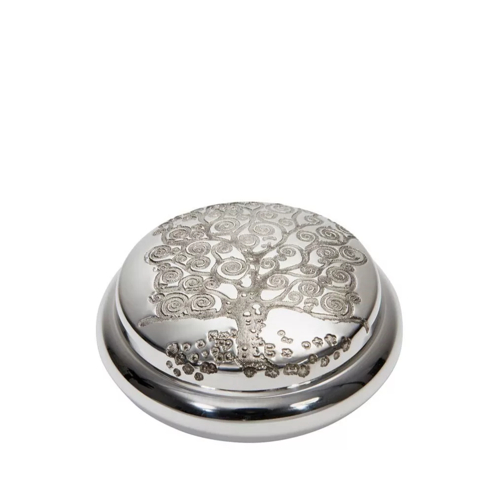 Wentworth Pewter Tree Of Life Pewter Trinket Box • The British Emporium