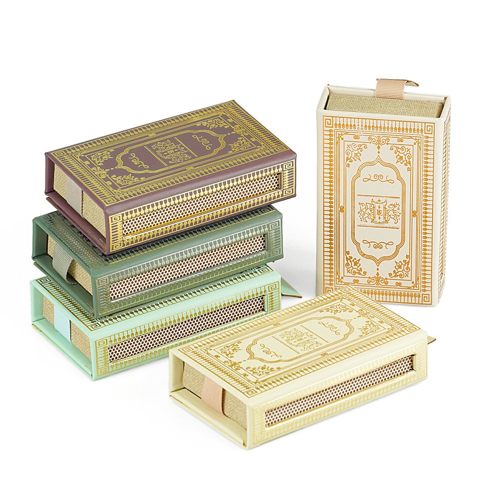 The British Emporium Leather Refillable Matchbox Blush Pearl • The ...