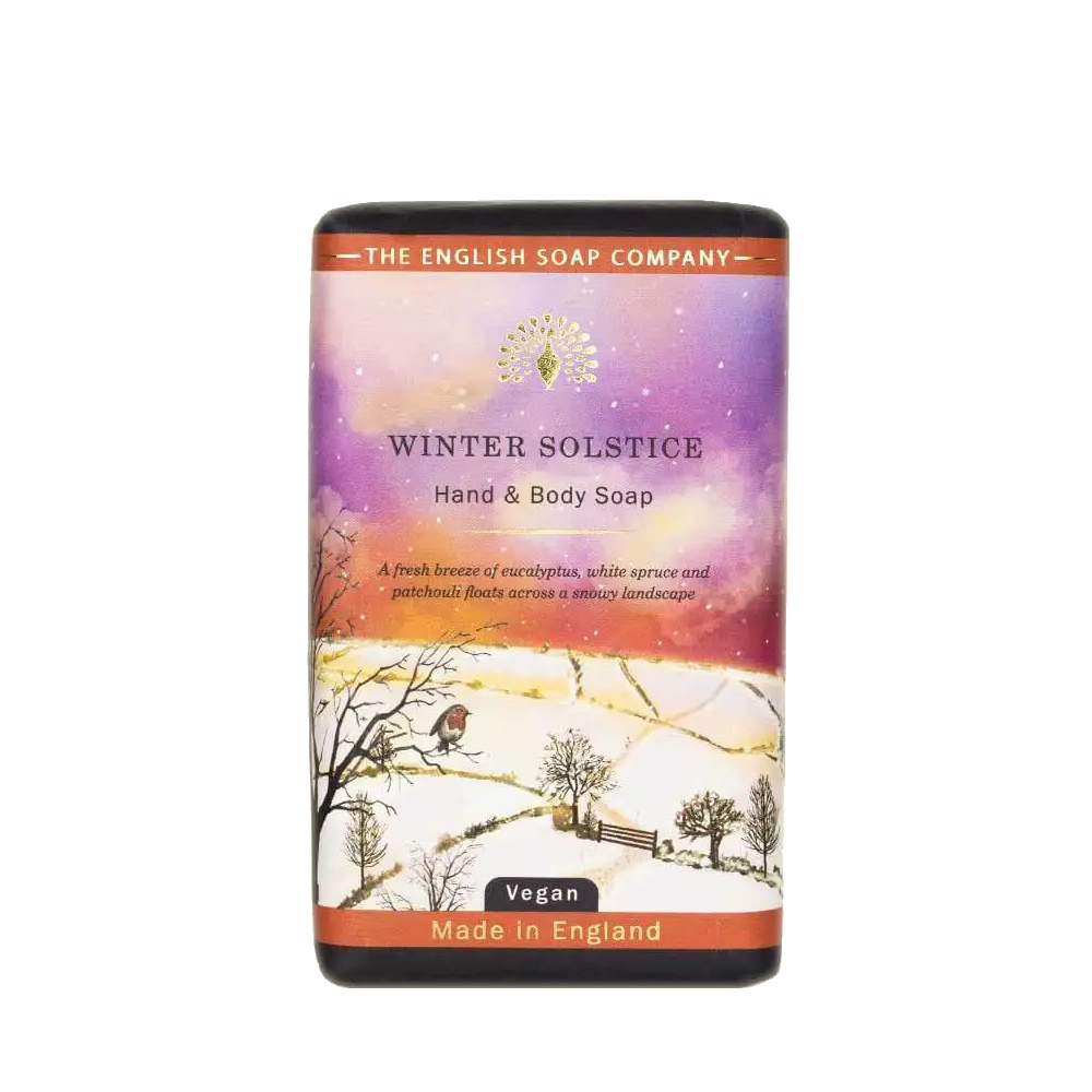 The English Soap Company Wintertide Winter Solstice Soap Bar • The ...