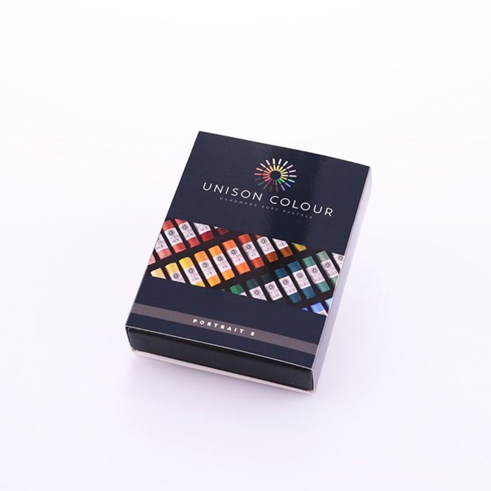 Unison Colour Portrait 8 Small Stick Soft Pastel Set • The British Emporium