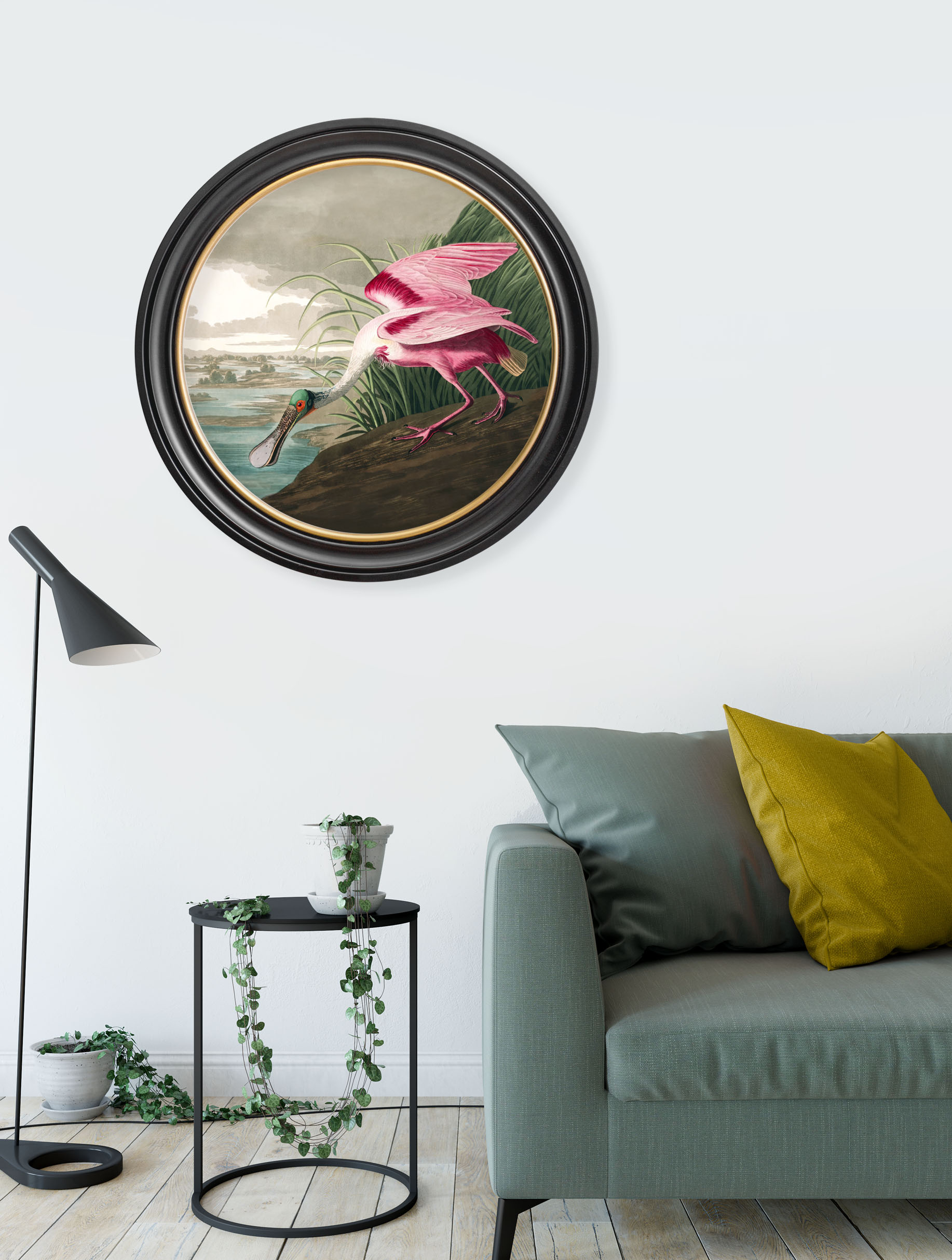 Roseate Spoonbill Framed Art Print • The British Emporium