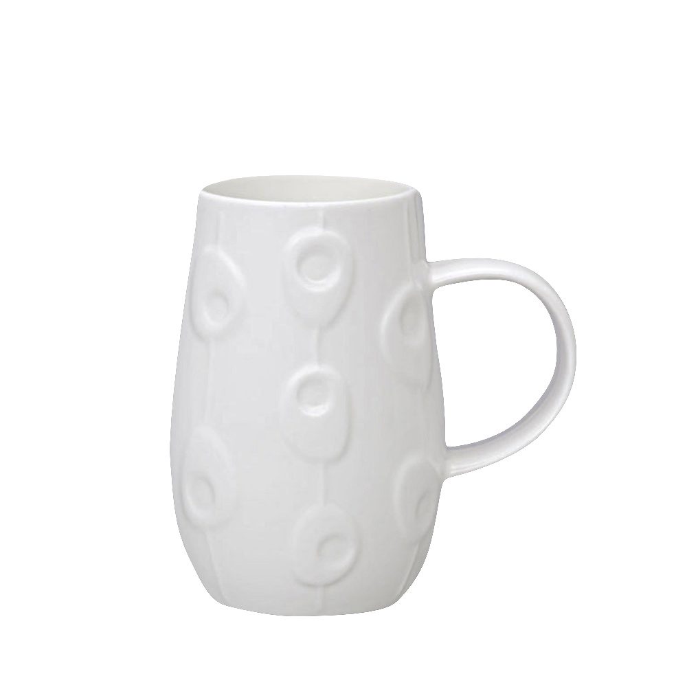 Repeat Repeat Droplet Pebble Embossed Mug • The British Emporium