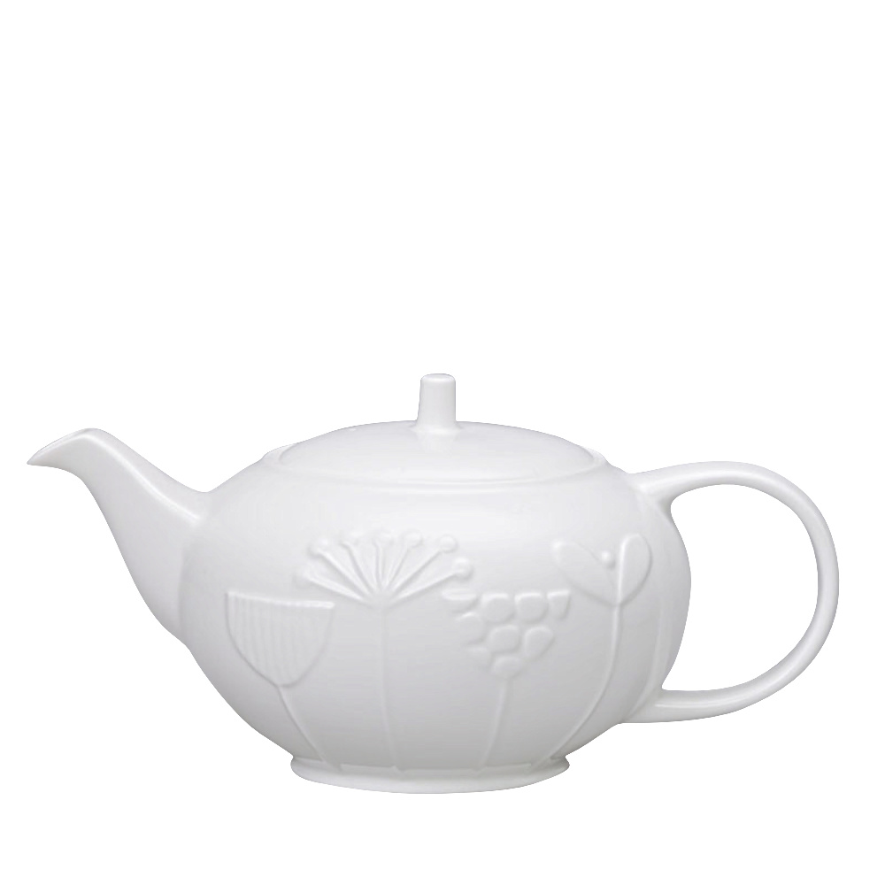 Repeat Repeat Plum Meadow Embossed Teapot • The British Emporium