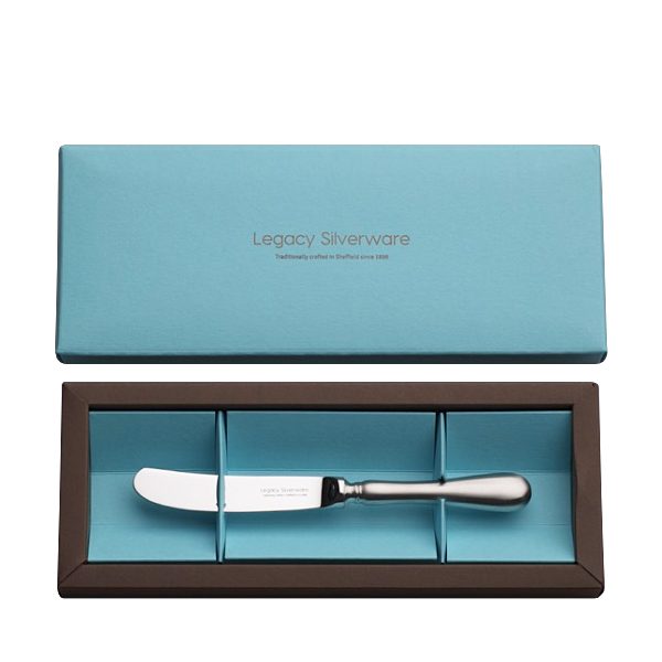 Legacy Silverware Butter Knife Satin Finish • The British Emporium
