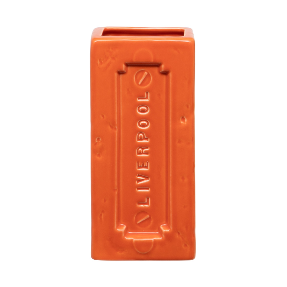 StolenForm Liverpool Brick Vase Orange • The British Emporium