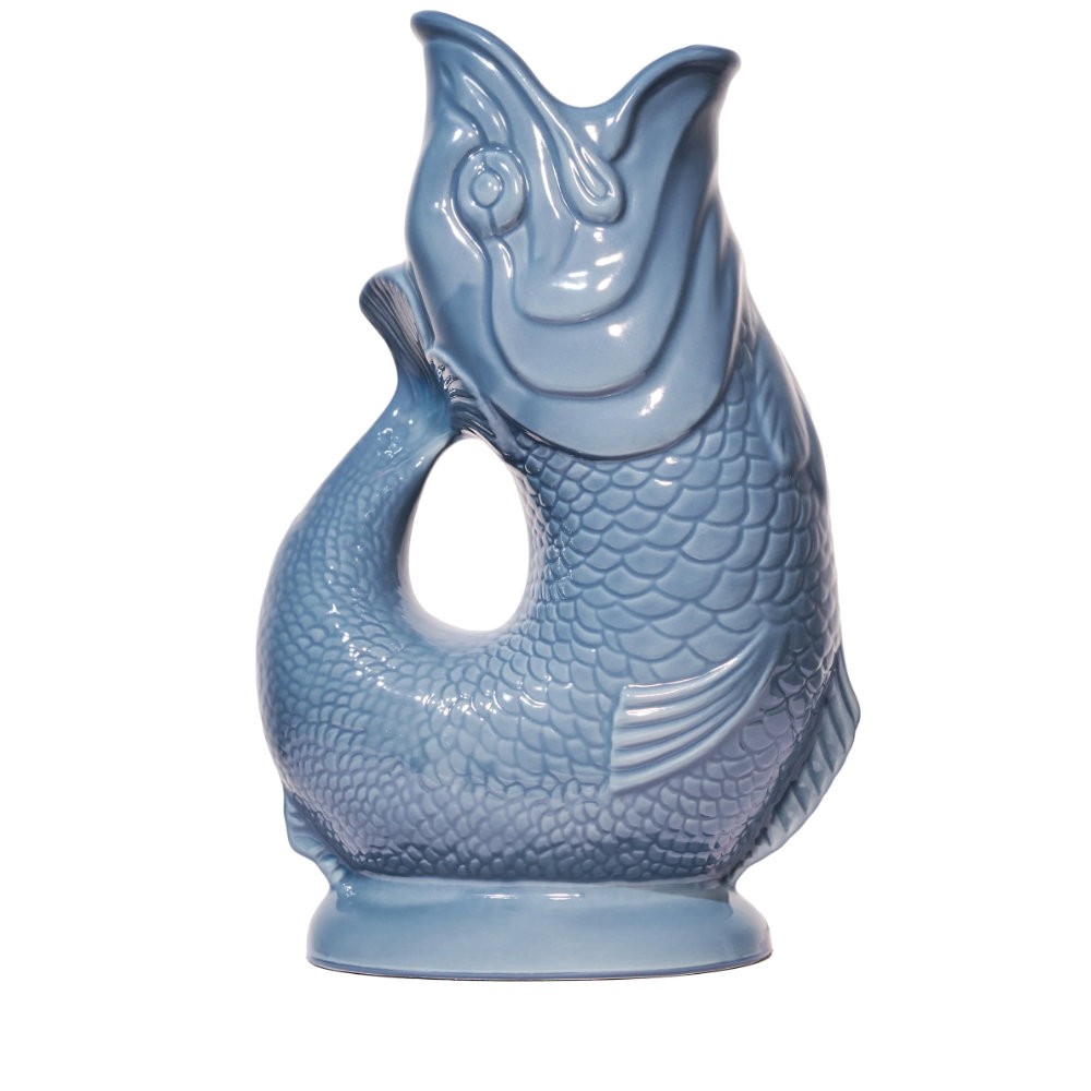 The Gluggle Jug Factory Denim Gluggle Jug Pitcher 1.2L • The British ...