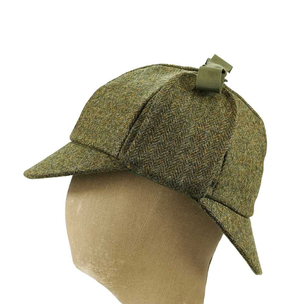British Wool Tweed Sherlock Deerstalker Hat • The British Emporium
