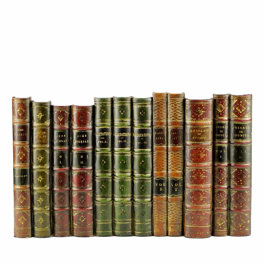 Antique Books Hideaway Book Panel The Heroes • The British Emporium